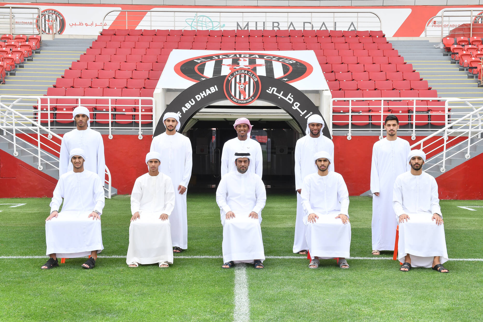 11 academy players sign professional contracts with Al Jazira FC | Al ...